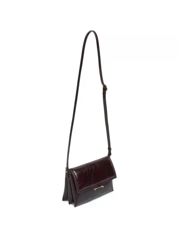 WANDLER Ida Trio Crinkled-leather Mini Shoulder Bag