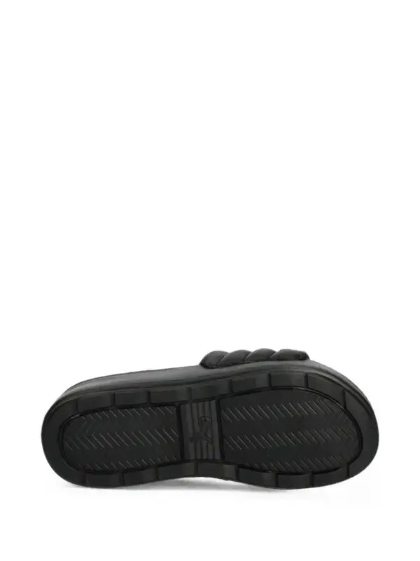 PUMA Karmen Puffy Quilted Logo-plaque Slides