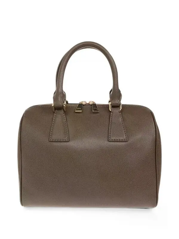 Furla Olivia Grained-leather Tote Bag