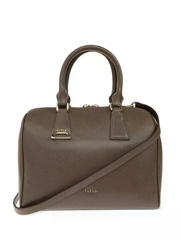 Furla Olivia Grained-leather Tote Bag