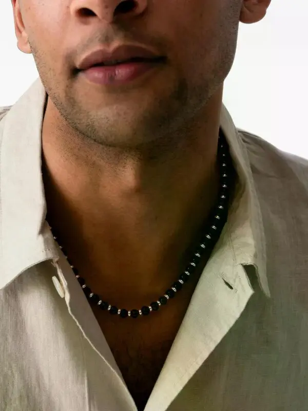 DOWER & HALL Beaded Necklace