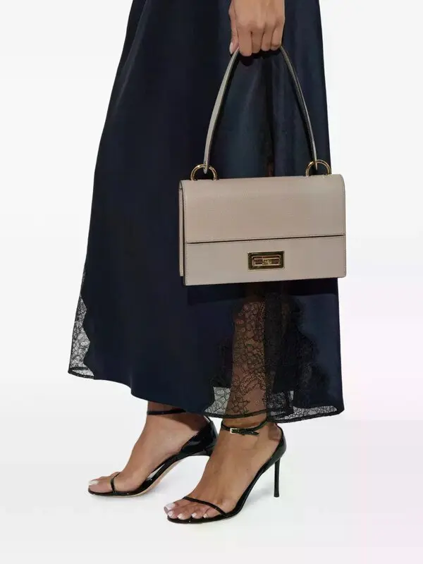 Furla Amelia Leather Shoulder Bag - Neutrals