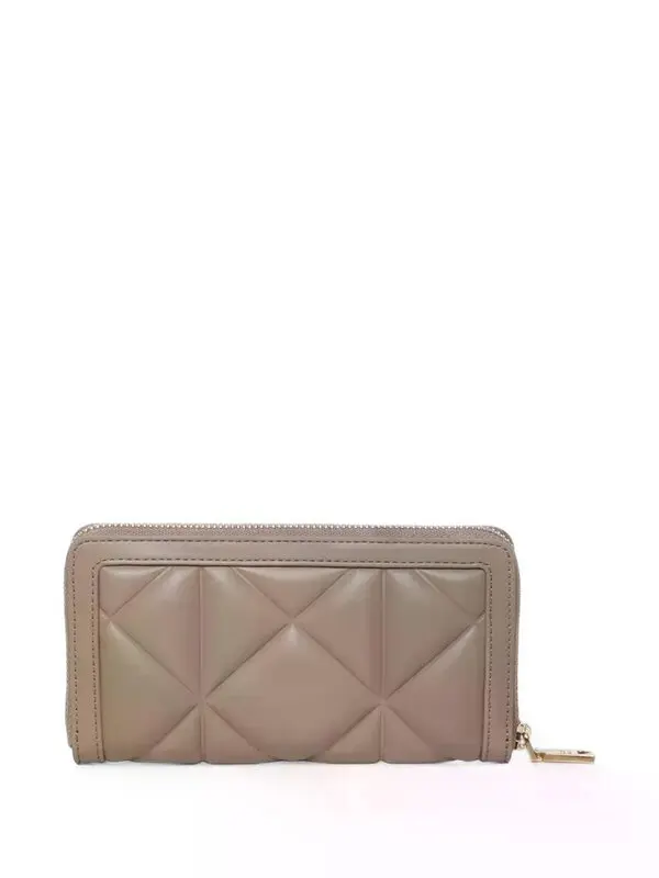 Moschino Quilted Logo-plaque Wallet