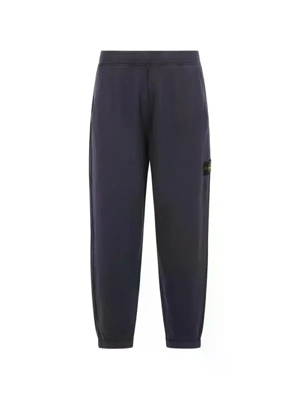Stone Island Logo-patch Track Pants - Blue