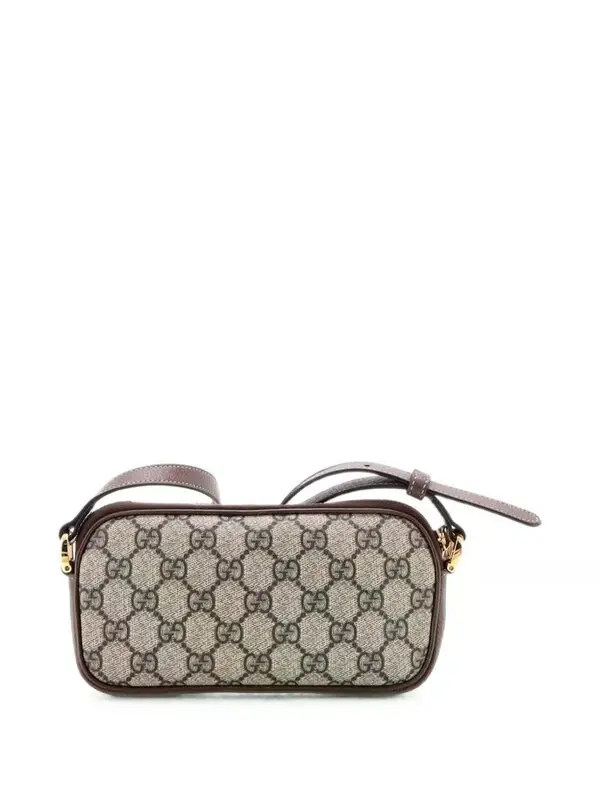 Gucci Ophidia Gg Coated Canvas Mini Crossbody Bag