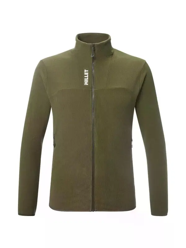 PASCAL MILLET Ubic Lightgrid Logo-print Zip-up Jacket