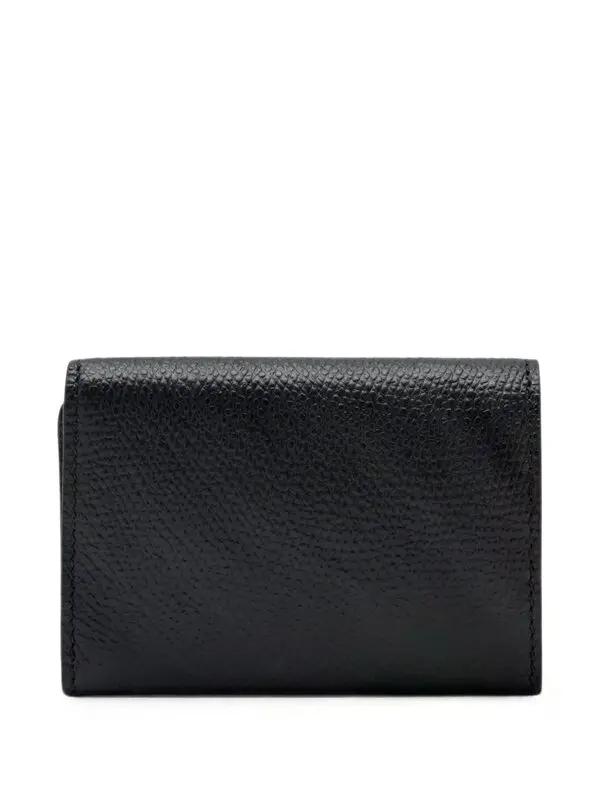 Valentino Garavani Vlogo Signature Trifold Wallet - Black