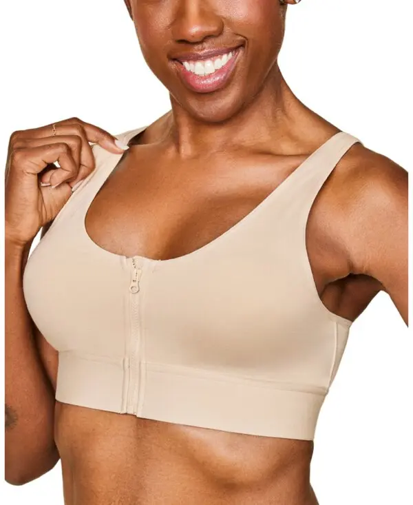 MEADOW Wilderness Front Closure Mastectomy Friendly Bralette - Buff
