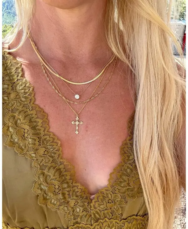 SET & STONES Birthstone Pendant Necklace - July