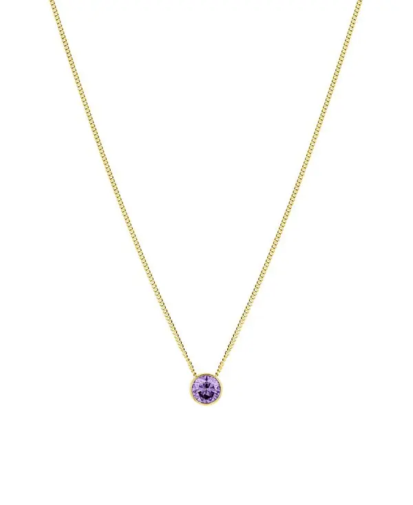 SET & STONES Birthstone Pendant Necklace - June