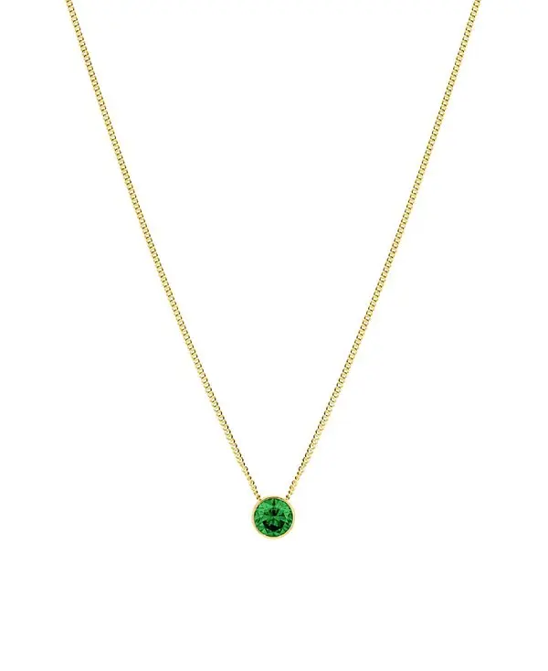 SET & STONES Birthstone Pendant Necklace - May