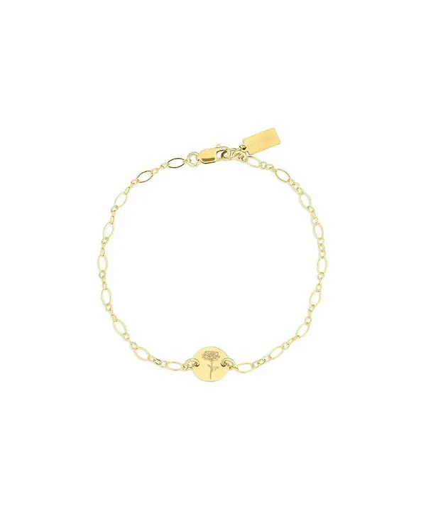 SET & STONES Lily Birth Flower Bracelet - November