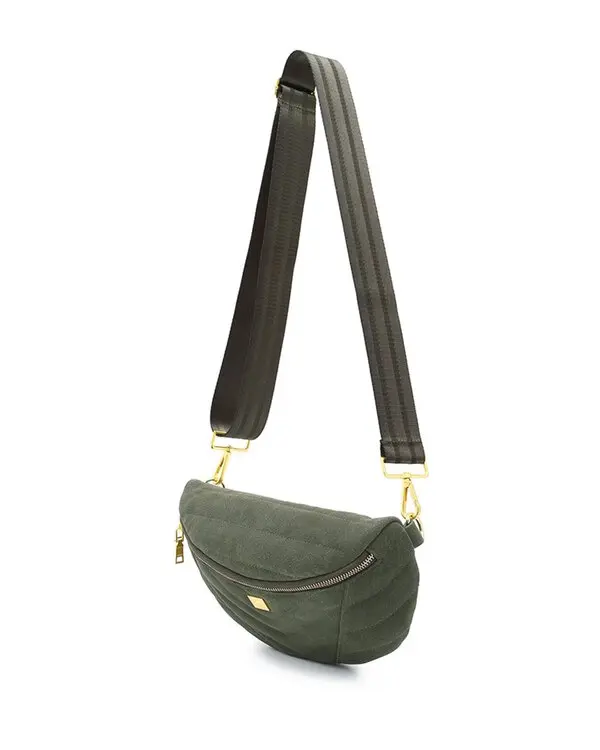 THINK ROYLN Little Runway Medium Suede Crossbody