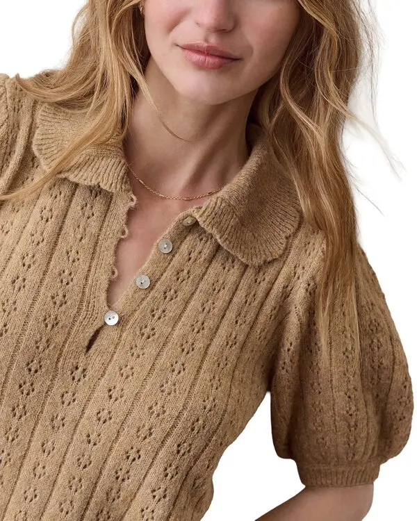 Marine Layer Sophie Collared Sweater