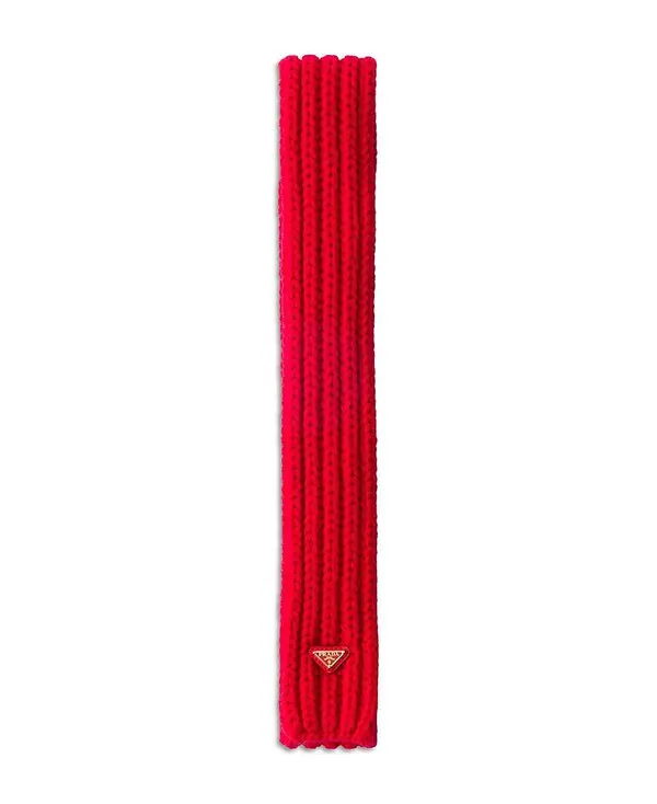 Prada Wool Scarf - Red