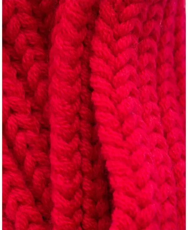 Prada Wool Scarf - Red