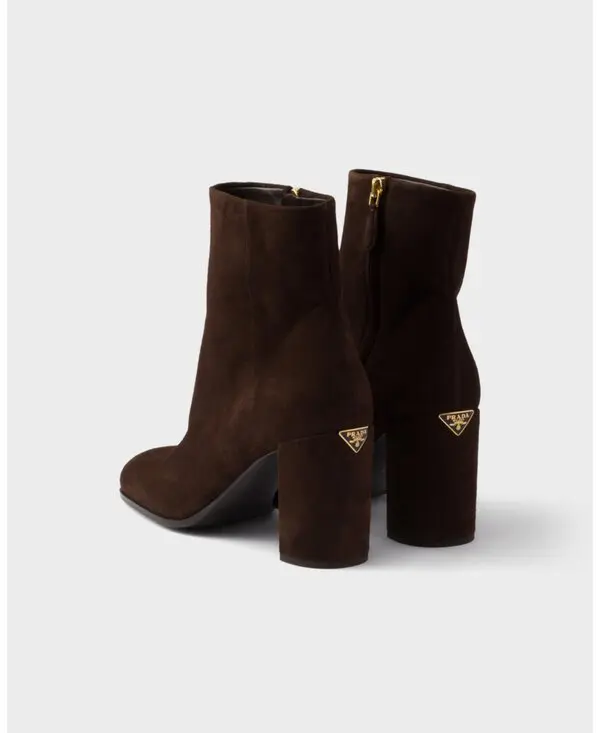 Prada Suede Booties