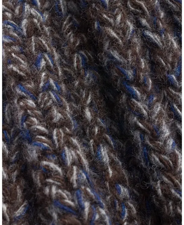Prada Wool And Mouline Cashmere Scarf