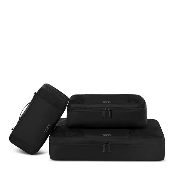 Tumi Carry On Packing Cubes, Set Of 3 - Black