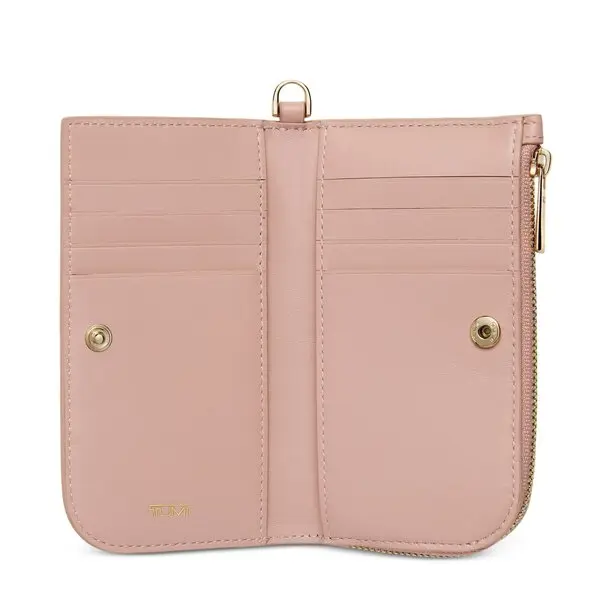 Tumi L Zip Card Case - Blush