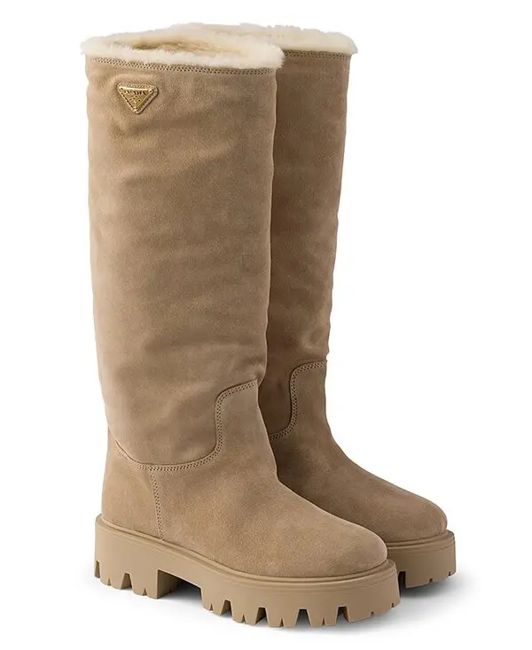 Prada Suede Boots