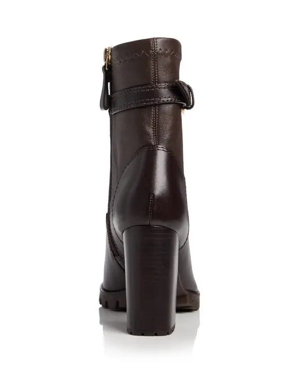 ALEXANDRE BIRMAN Marion Block Heel Booties