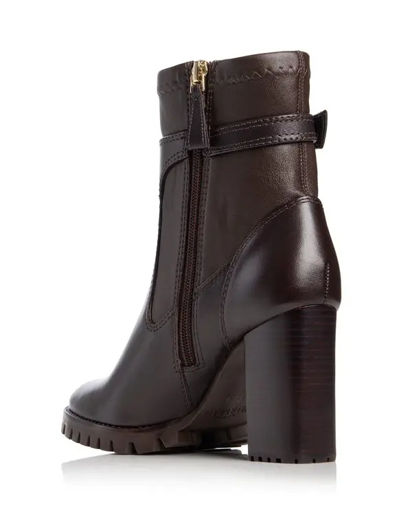 ALEXANDRE BIRMAN Marion Block Heel Booties