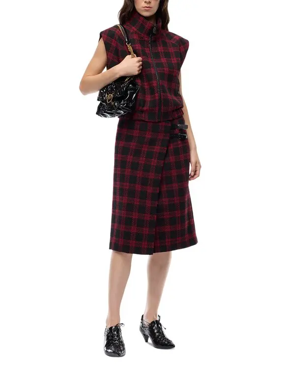 Pinko Griselina Tweed Skirt
