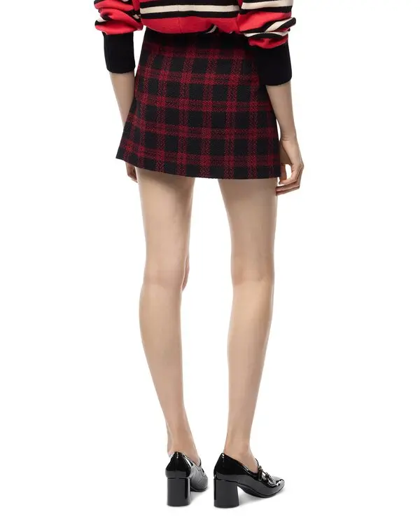 Pinko Grevillea Tweed Mini Skirt