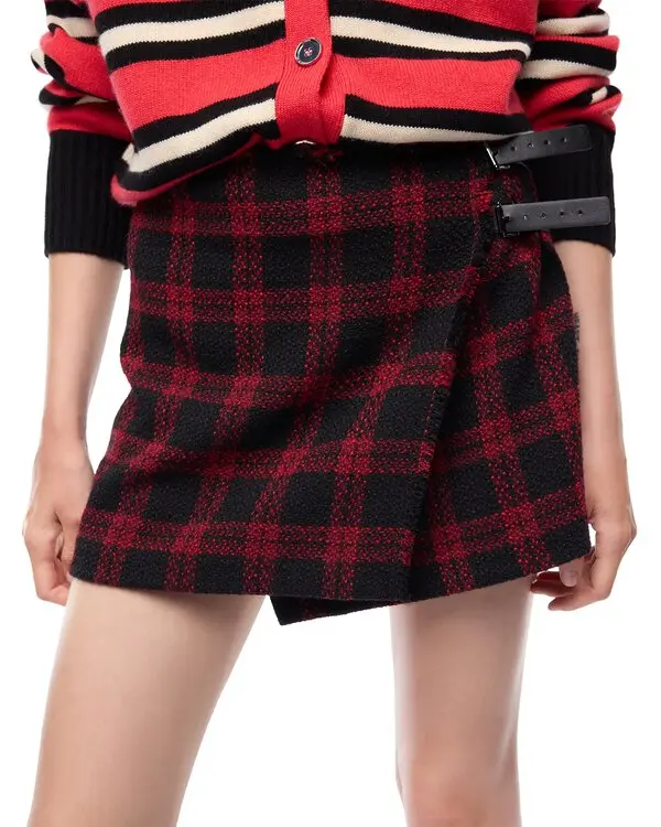 Pinko Grevillea Tweed Mini Skirt