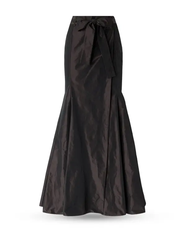 Pinko Pick-up Gonna Taffeta Skirt