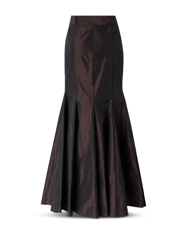 Pinko Pick-up Gonna Taffeta Skirt