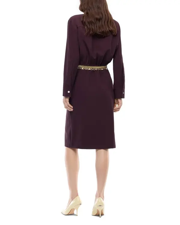 Pinko Arum Long Sleeve Shirtdress