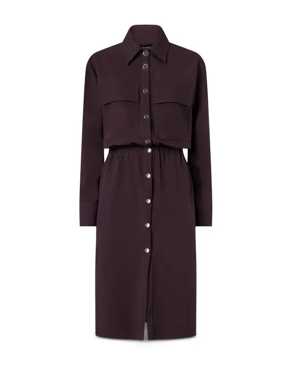 Pinko Arum Long Sleeve Shirtdress