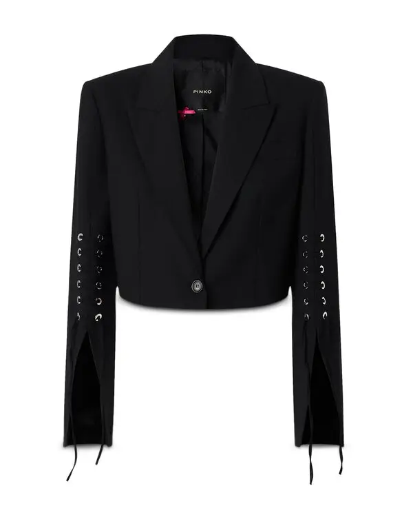 Pinko Corvette Spencer Cropped Blazer