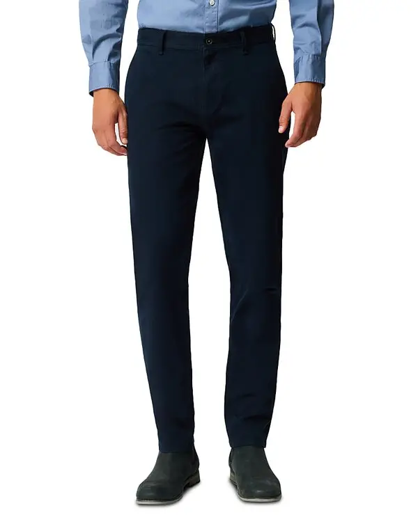 Rodd & Gunn Thomas Road Cotton Blend Brushed Chino Pants - Navy