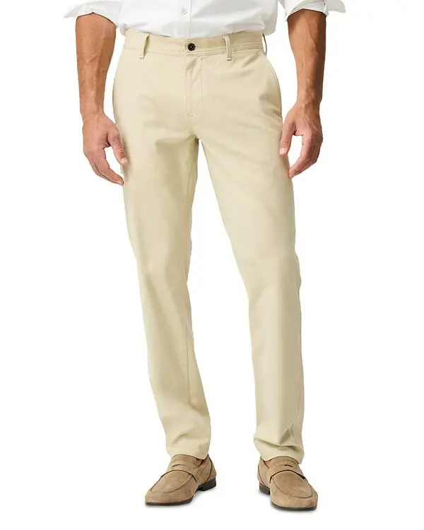 Rodd & Gunn Thomas Road Cotton Blend Brushed Chino Pants - Stone