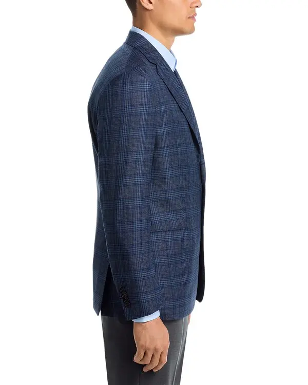 Hart Schaffner Marx New York Fit Plaid Wool Sport Coat