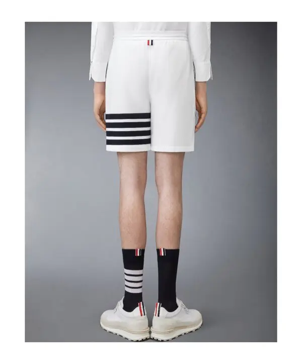 Thom Browne 4-bar Loopback Shorts