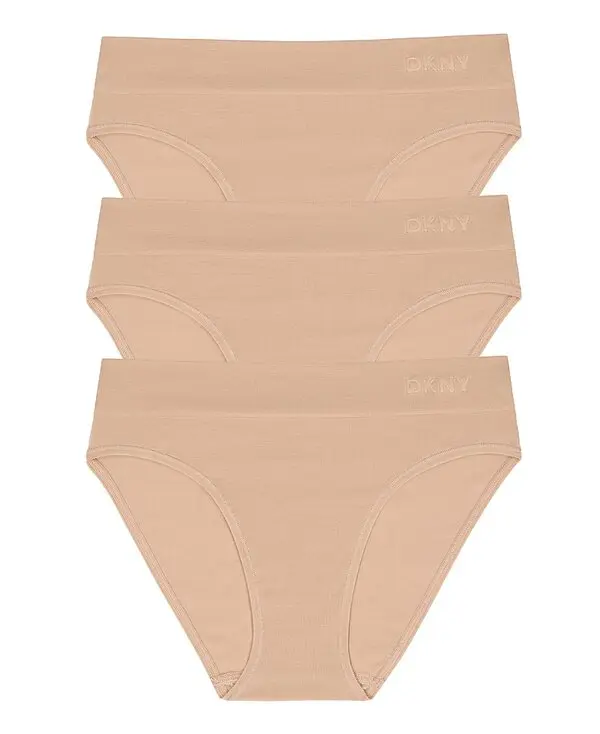 Dkny Seamless Litewear Hi-cut Panty 3pk - Glow