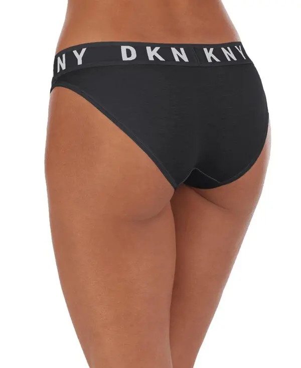 Dkny Cozy Boyfriend Bikini Underwear - Black