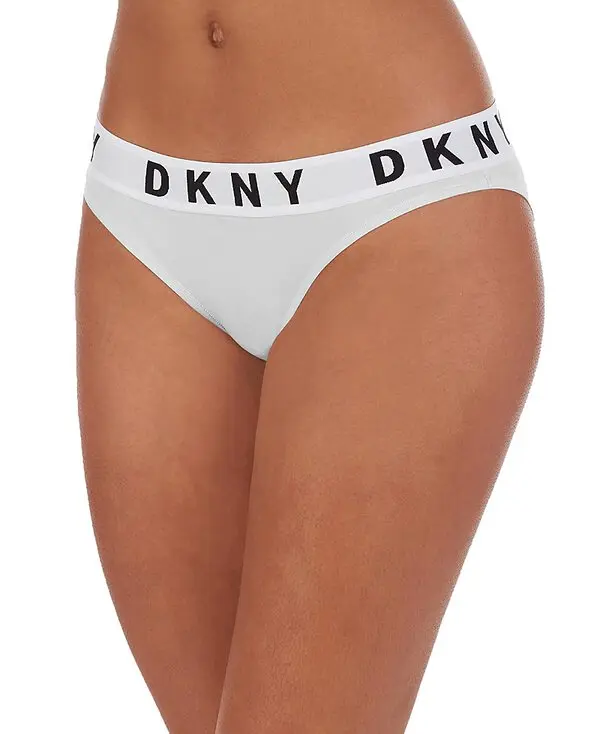Dkny Cozy Boyfriend Bikini Underwear - White