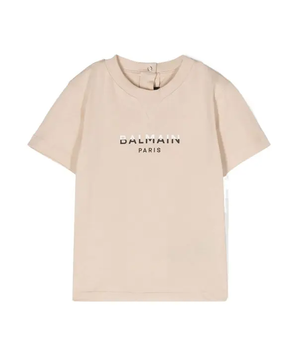 Balmain Logo-print Cotton T-shirt