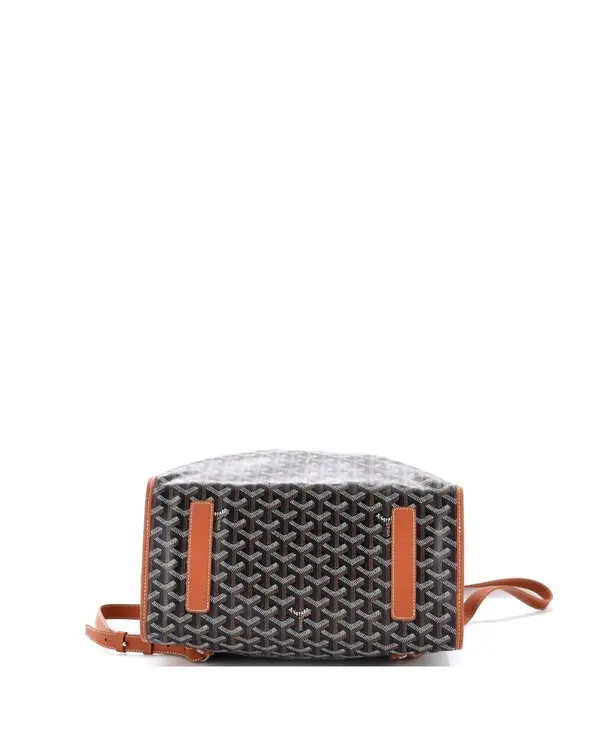 Goyard Saint Leger Briefcase Backpack Coated Canvas