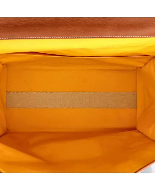 Goyard Saint Leger Briefcase Backpack Coated Canvas