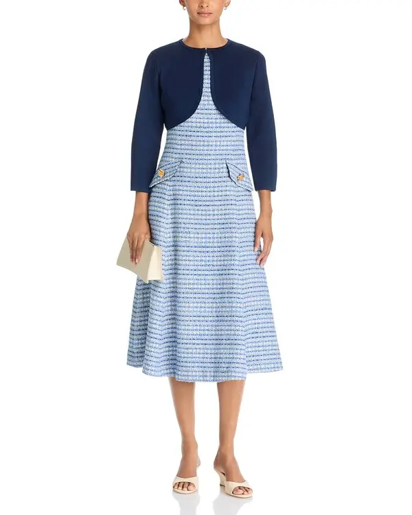 Carolina Herrera Cropped Bolero Sweater
