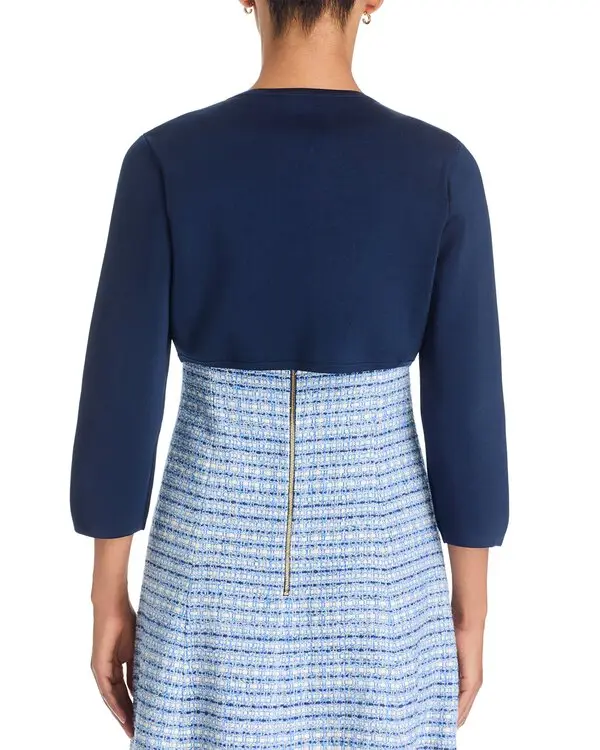 Carolina Herrera Cropped Bolero Sweater