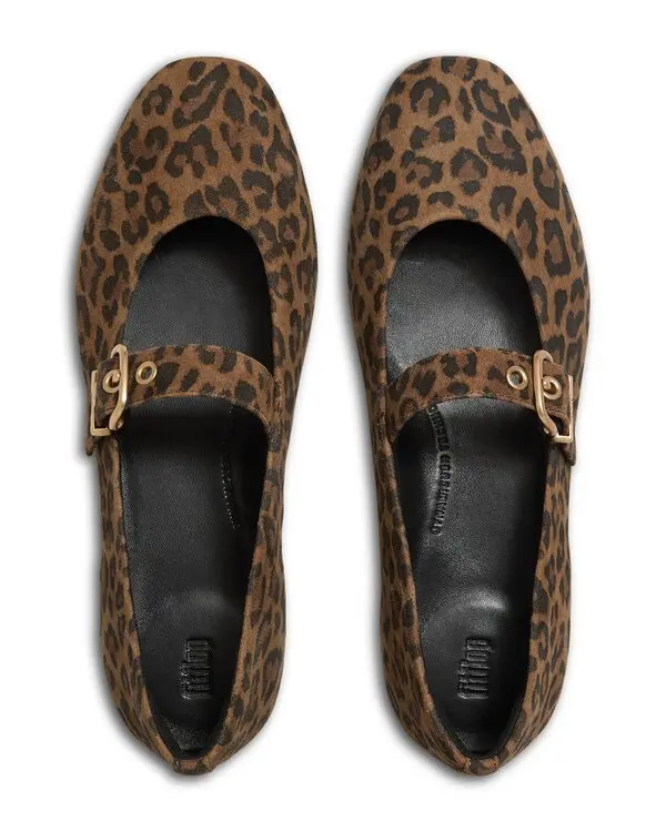 Fitflop Delicato Suede Mary Jane Flats
