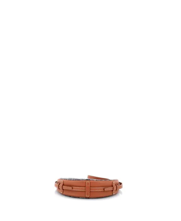 Goyard Hirondelle Shoulder Bag Coated Canvas And Leather