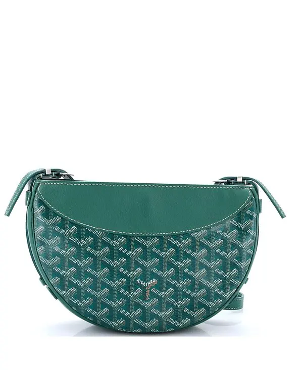 Goyard Hirondelle Shoulder Bag Coated Canvas And Leather